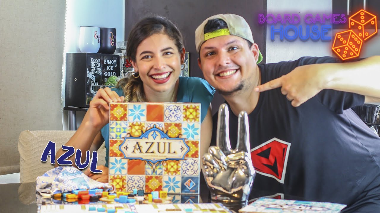 Como Jugar Azul, un juego de azulejos. - YouTube