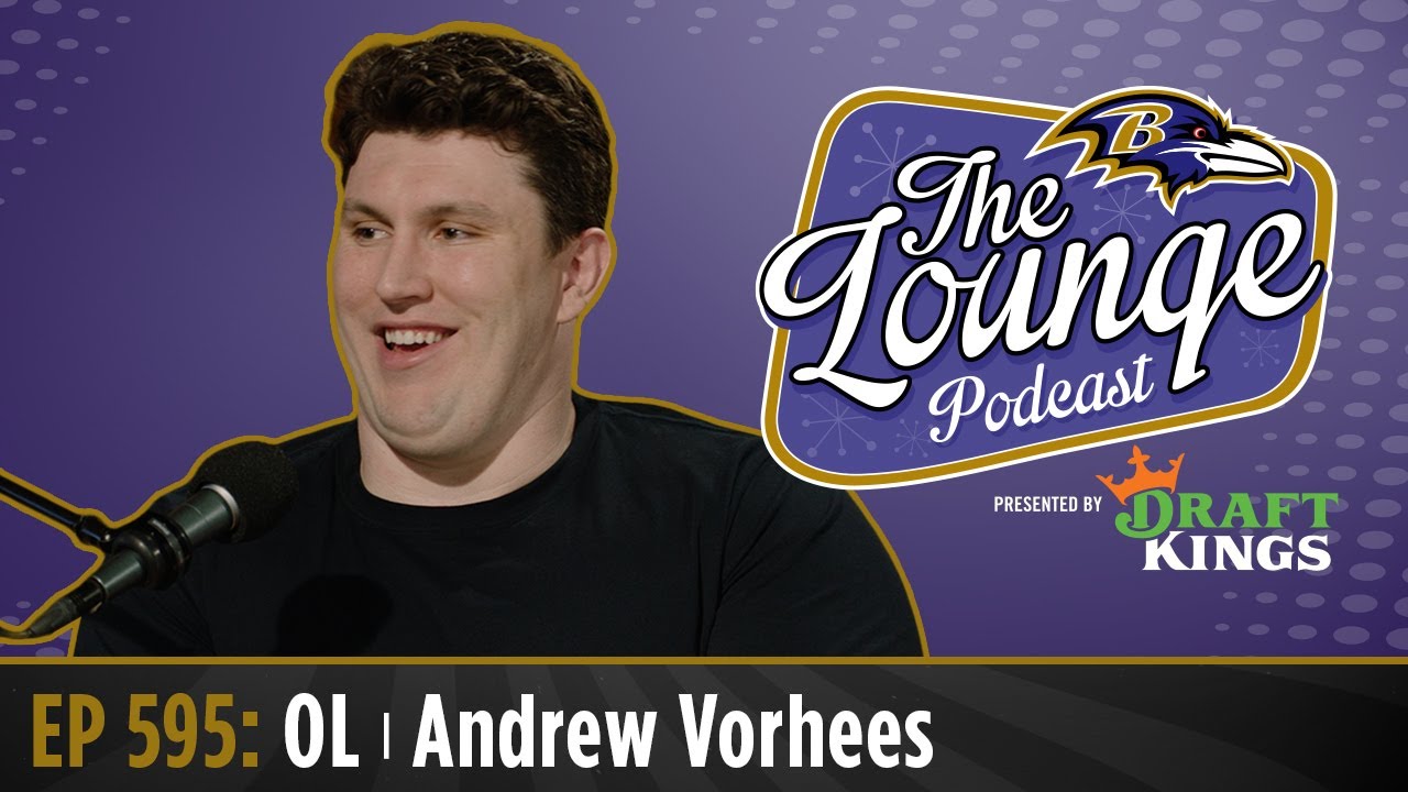 Andrew Vorhees Joins The Lounge | Baltimore Ravens - YouTube