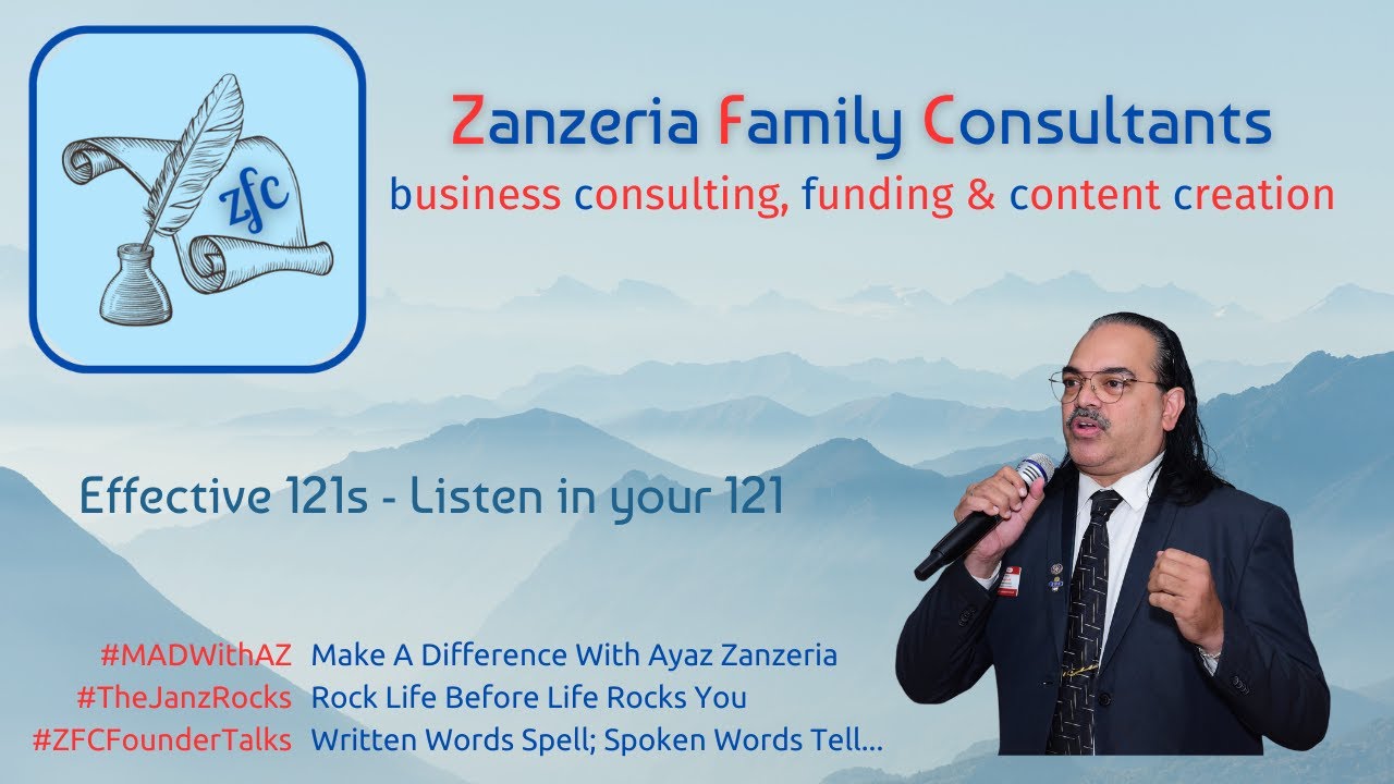 #ZFCFounderTalks - Effective 121s - Listen in your 121 - YouTube