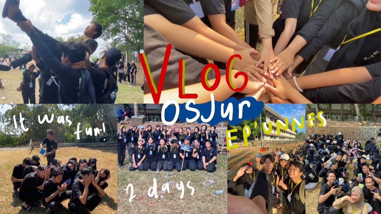 vlog osjur ep unnes 2024 | uni diary - YouTube
