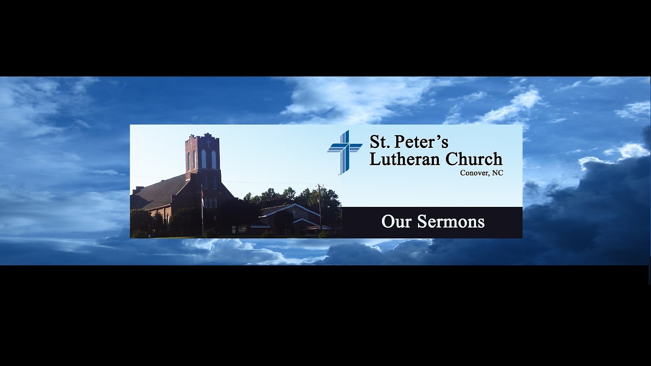 Sermons – St. Peter's Conover, NC