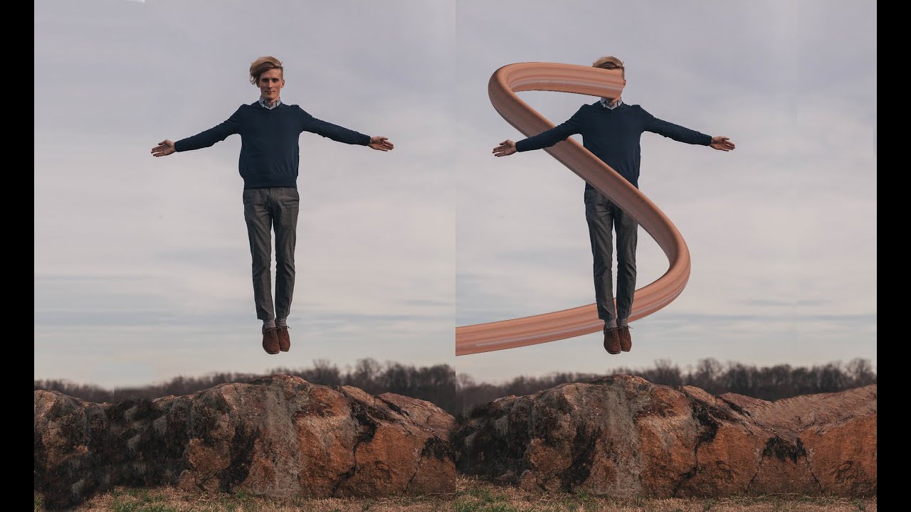 STRETCHED FACE EFFECT IN GIMP - YouTube