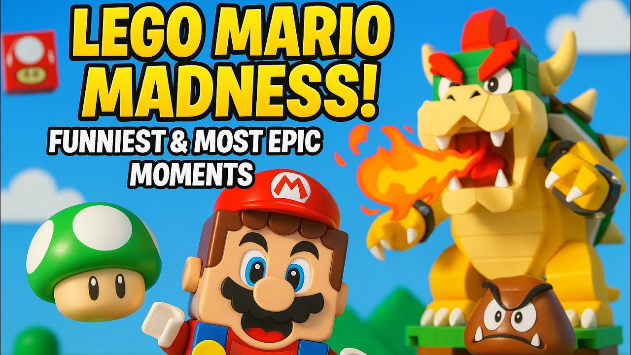 LEGO Mario Madness! Funniest & Most Epic Moments 🍄🔥 - YouTube