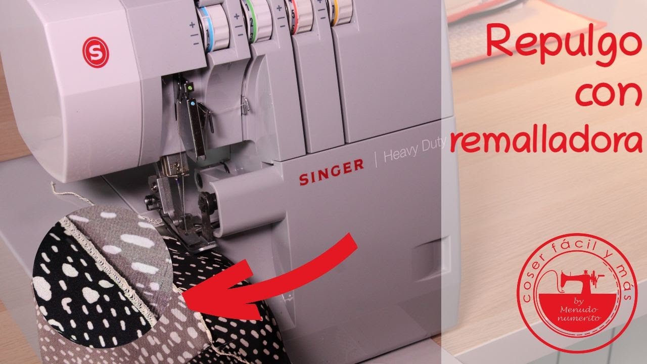 Tutorial De Remalladora Paso A Paso Curso De Remalladora /overlock,