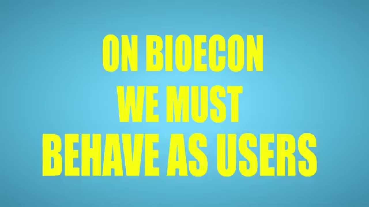 BIOECON: WHAT IT IS AND WHAT IT IS NOT - YouTube