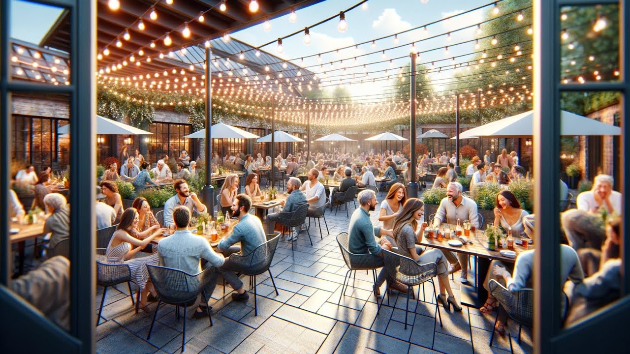 Busy Restaurant Background Noise • Crowd Sounds • Crowd Wala - YouTube