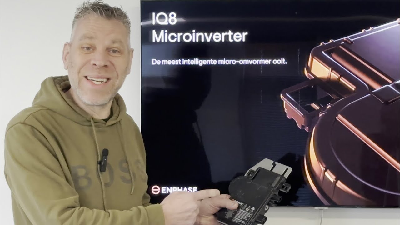 Hij is er! De IQ8 micro-omvormer van Enphase - YouTube