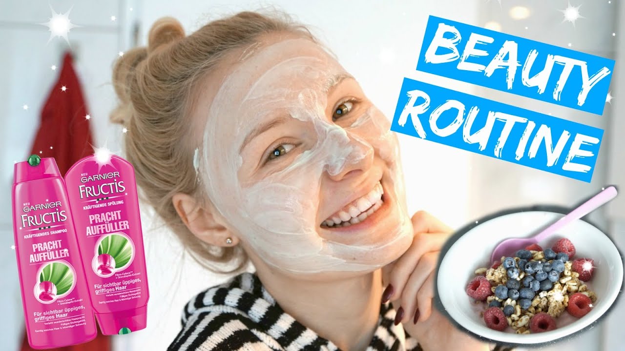 MEINE ROUTINE an einem FREIEN TAG! Beauty, Pflege & Entspannen! - YouTube