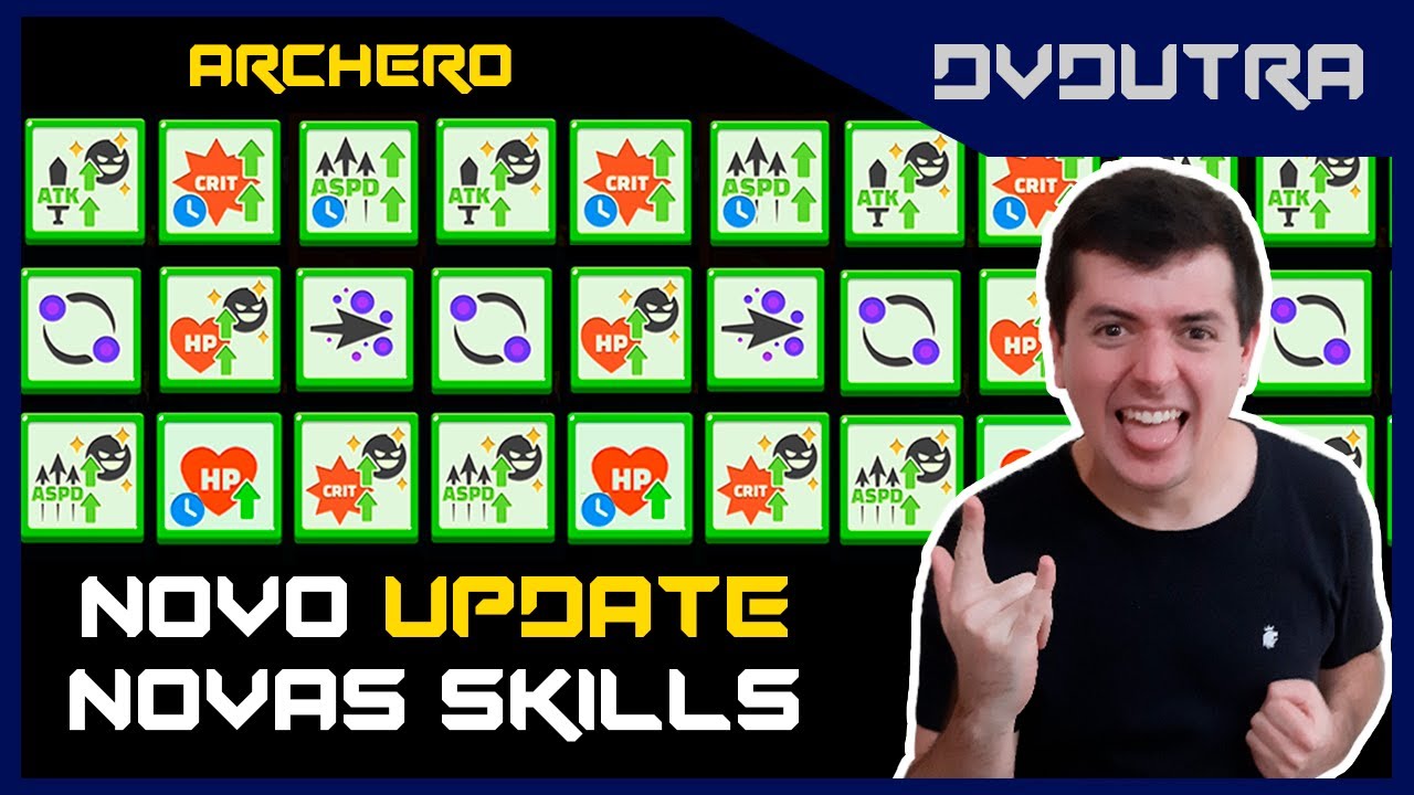 ARCHERO: NOVO UPDATE NOVAS SKILLS - YouTube