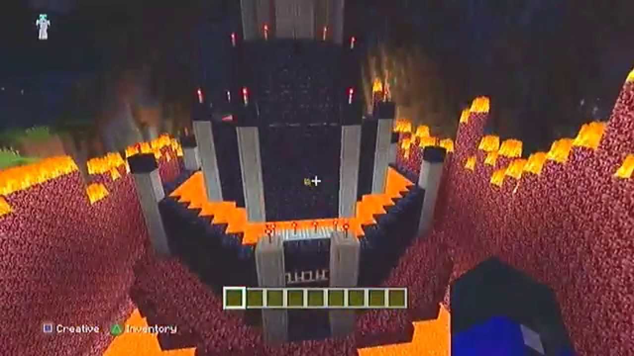 Minecraft PS3 Pixel Art, Mansion & Ganon's Castle - YouTube