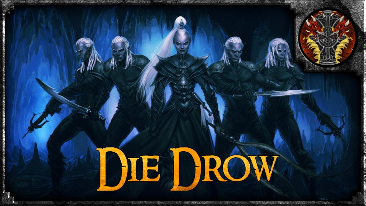 Die Drow --- D&D Lore - YouTube