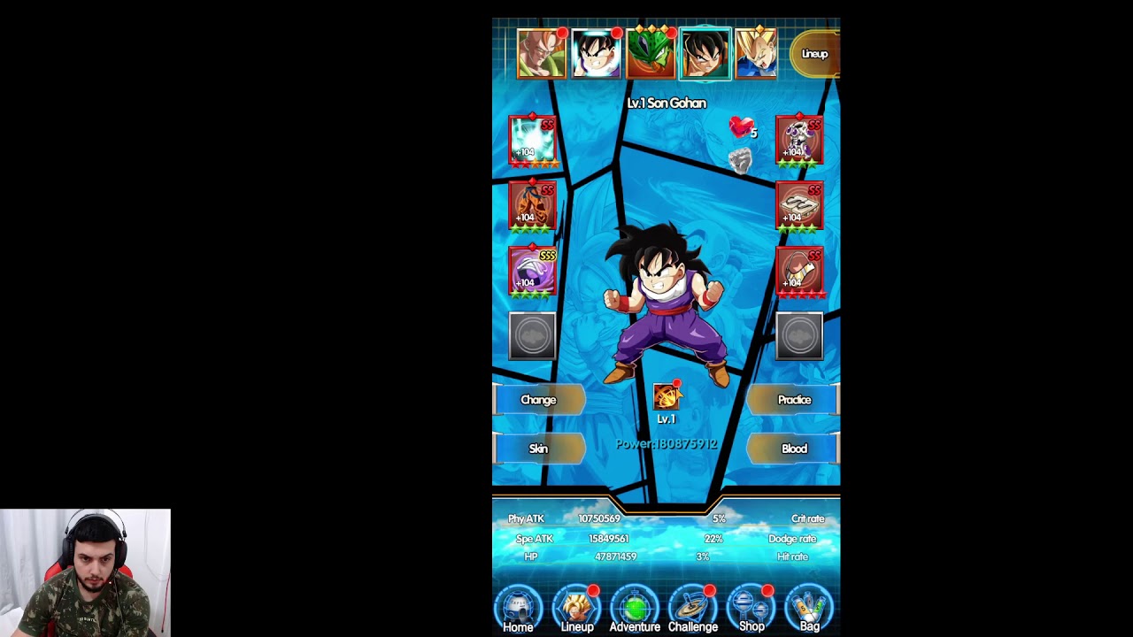 Jogo Dragon Ball - ( Cosmos Legend ) - Tutorial de evolução - YouTube