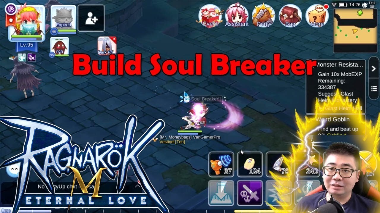 Build Assasin Soul Breaker Mantap Banget Untuk Farm! Ragnarok Eternal ...