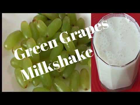 22# Green Grapes Milkshake - YouTube