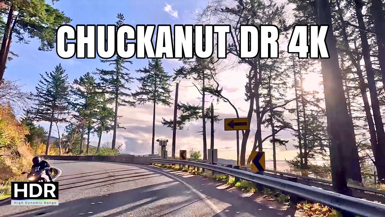 Chuckanut Dr. Scenic Drive Washington State 4K - YouTube