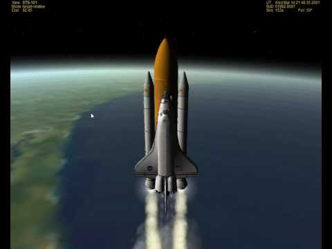 Orbiter Space Flight Simulator - ATLANTIS - YouTube