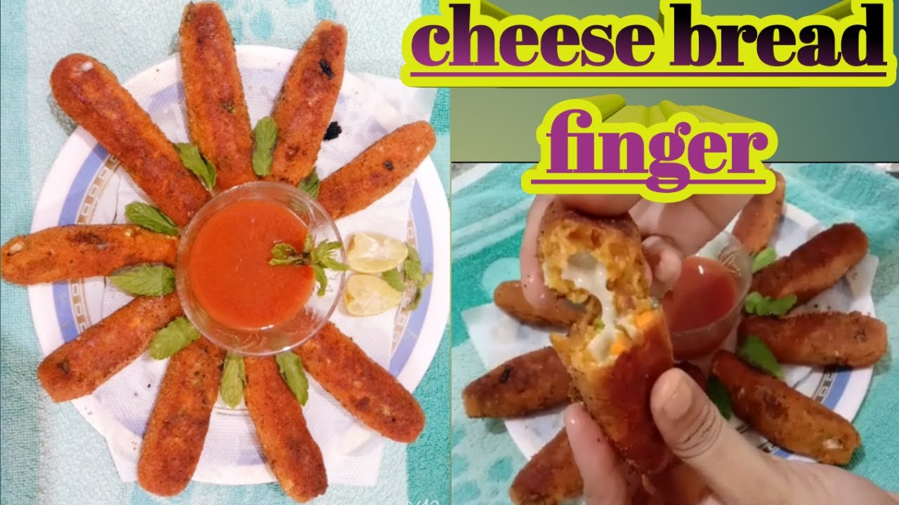 Cheesy Bread Finger recipe//Kids favourite recipe//kitty party starter ...