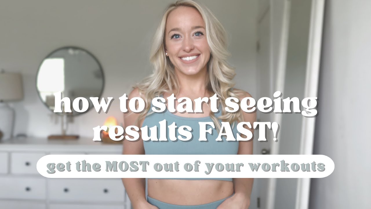 START SEEING RESULTS FAST | lose weight, build muscle + see progress ...