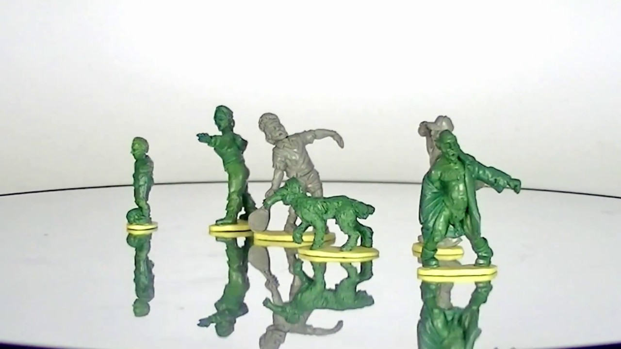 28mm Zombie Park Figures - Green Stuff Master Miniatures Sculpts - YouTube