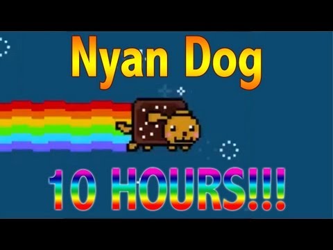Nyan Dog [10 HOURS!!!] (Nyan Cat Parody)