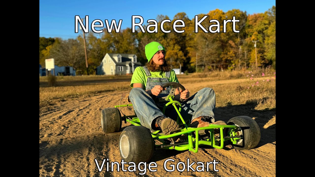 New (vintage) Race Kart, revived and restored - YouTube