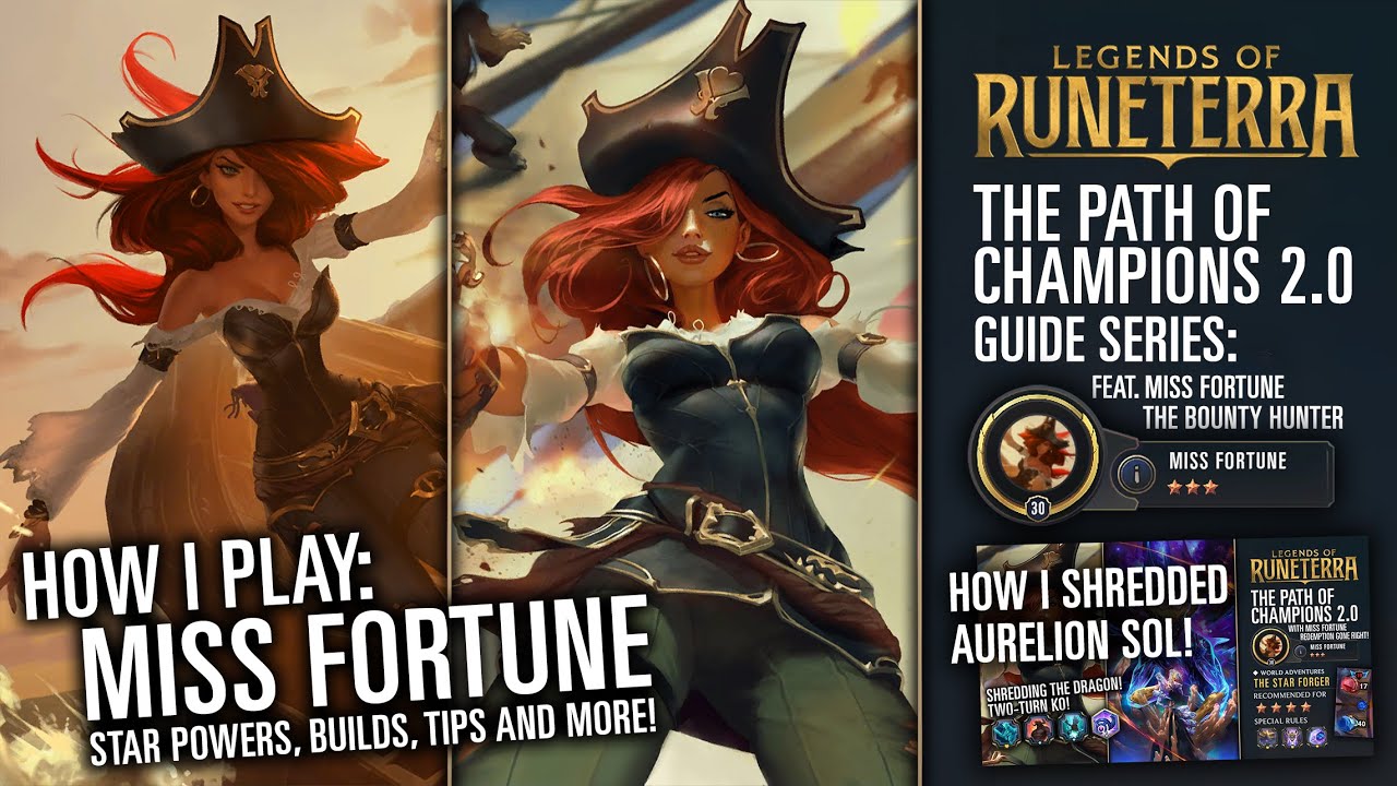 HOW I PLAY MISS FORTUNE IN THE PATH OF CHAMPIONS | STAR POWERS, BUILDS ...