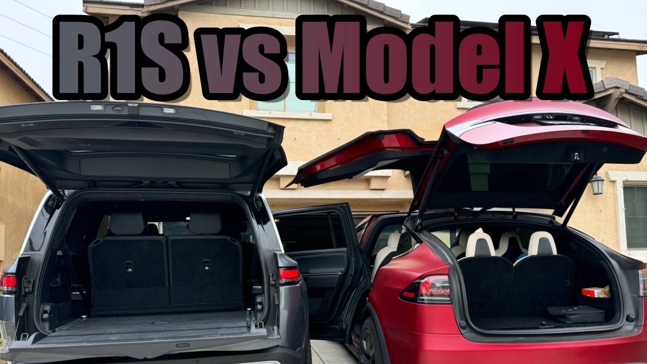 Rivian R1S vs. Tesla Model X: A Detailed Comparison - YouTube