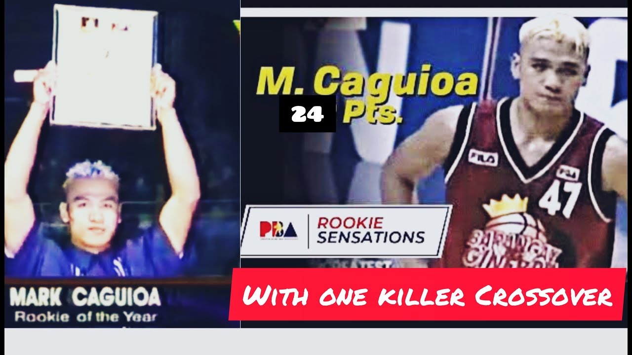 Rookie Mark Caguiao Blonde / 24Pts. With Killer Crossover over ...