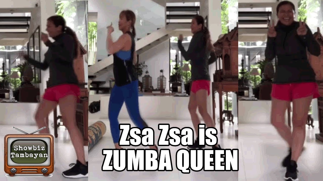 Zsa Zsa is ZUMBA QUEEN! - YouTube