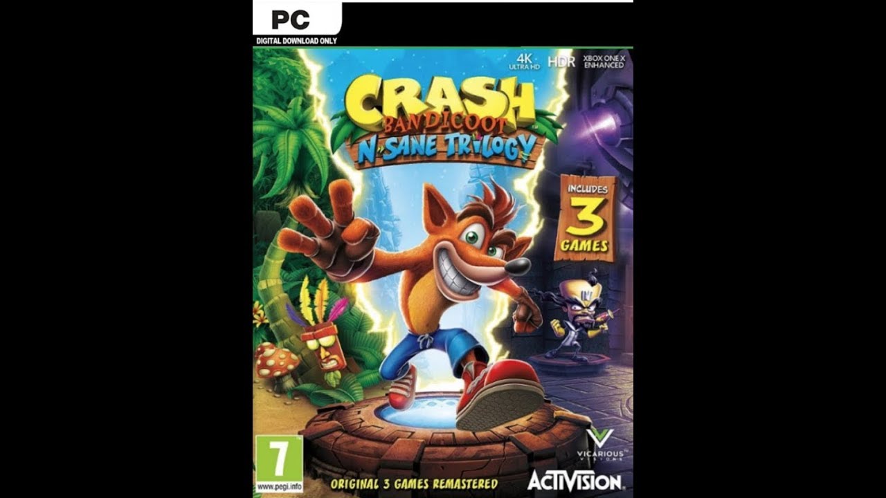 Crash Bandicoot Insane Trilogy gameplay - YouTube