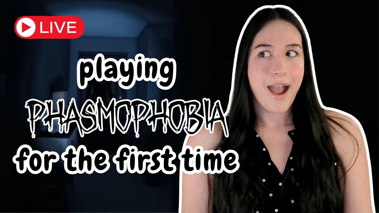 My First Time Playing Phasmophobia LIVE! 👻😱 | Clover Plays Horror Games #1 - YouTube