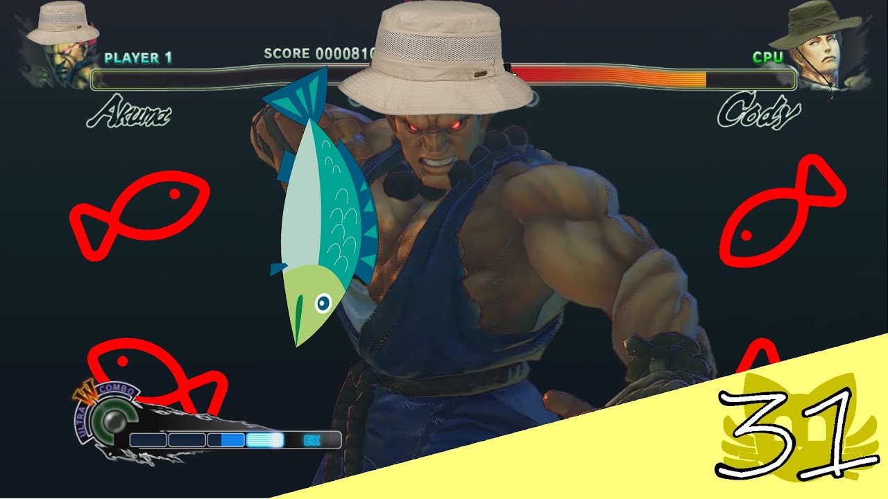 Akuma's Fishing Trip - Ultra Street Fighter 4 Ep. 31 (Akuma) - YouTube