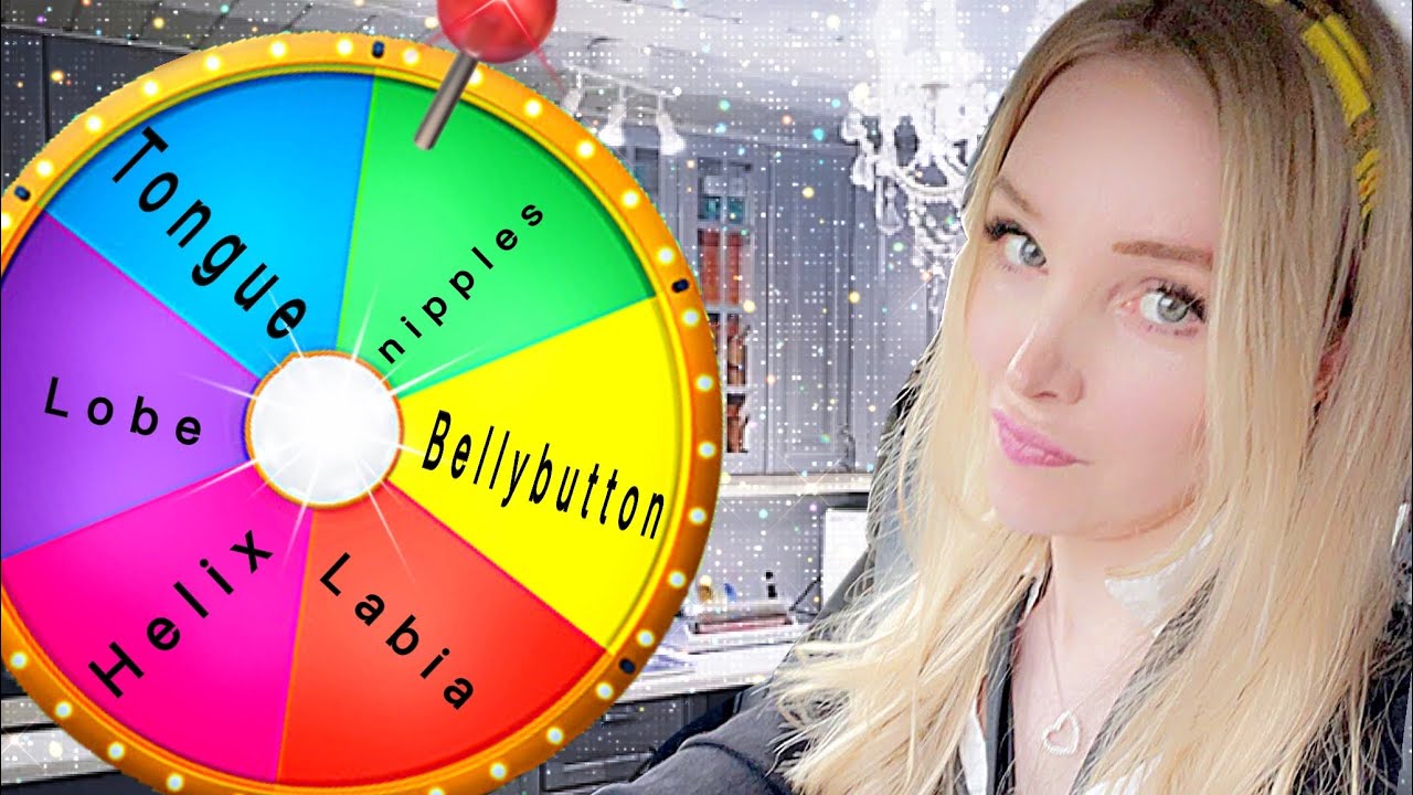 Piercing Spin the Wheel Challenge I Posh Piercing - YouTube