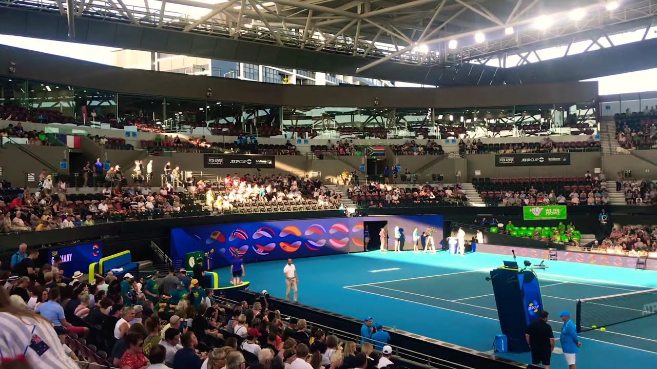 ATP Cup Brisbane Pat Rafter Arena - YouTube