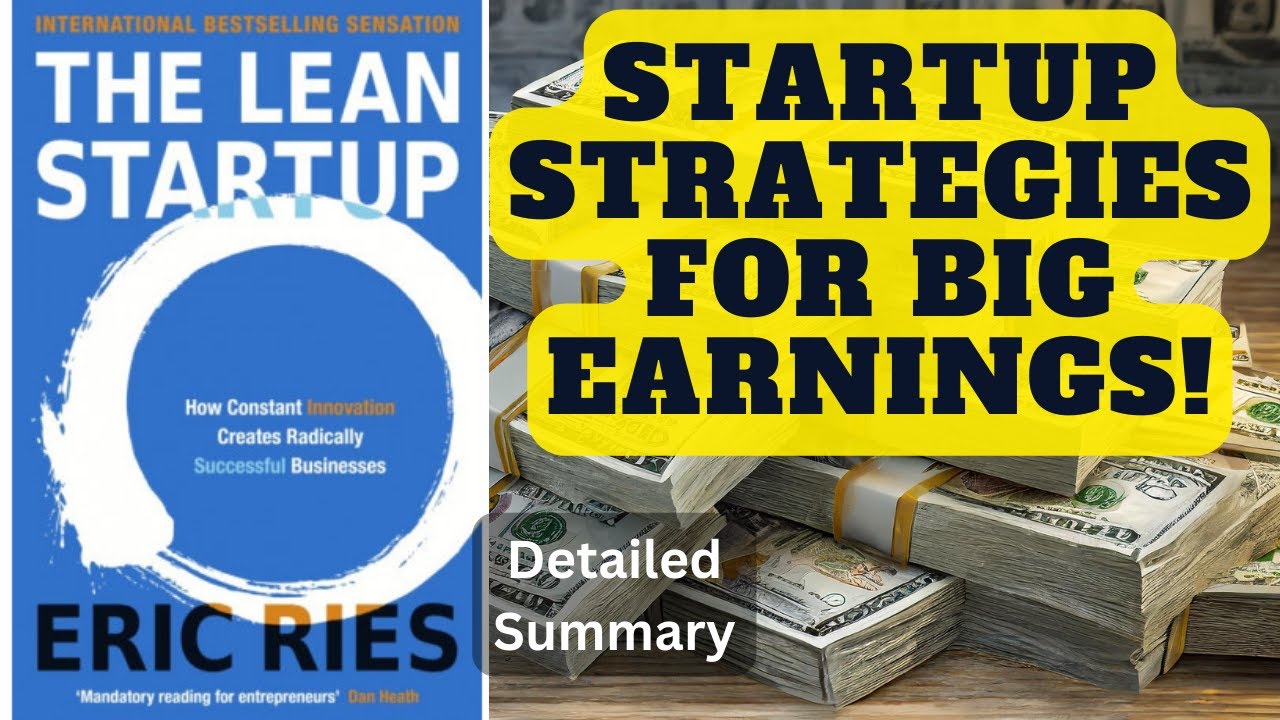 The Lean Startup By Eric Ries (Detailed Summary) - Elite Compass - YouTube