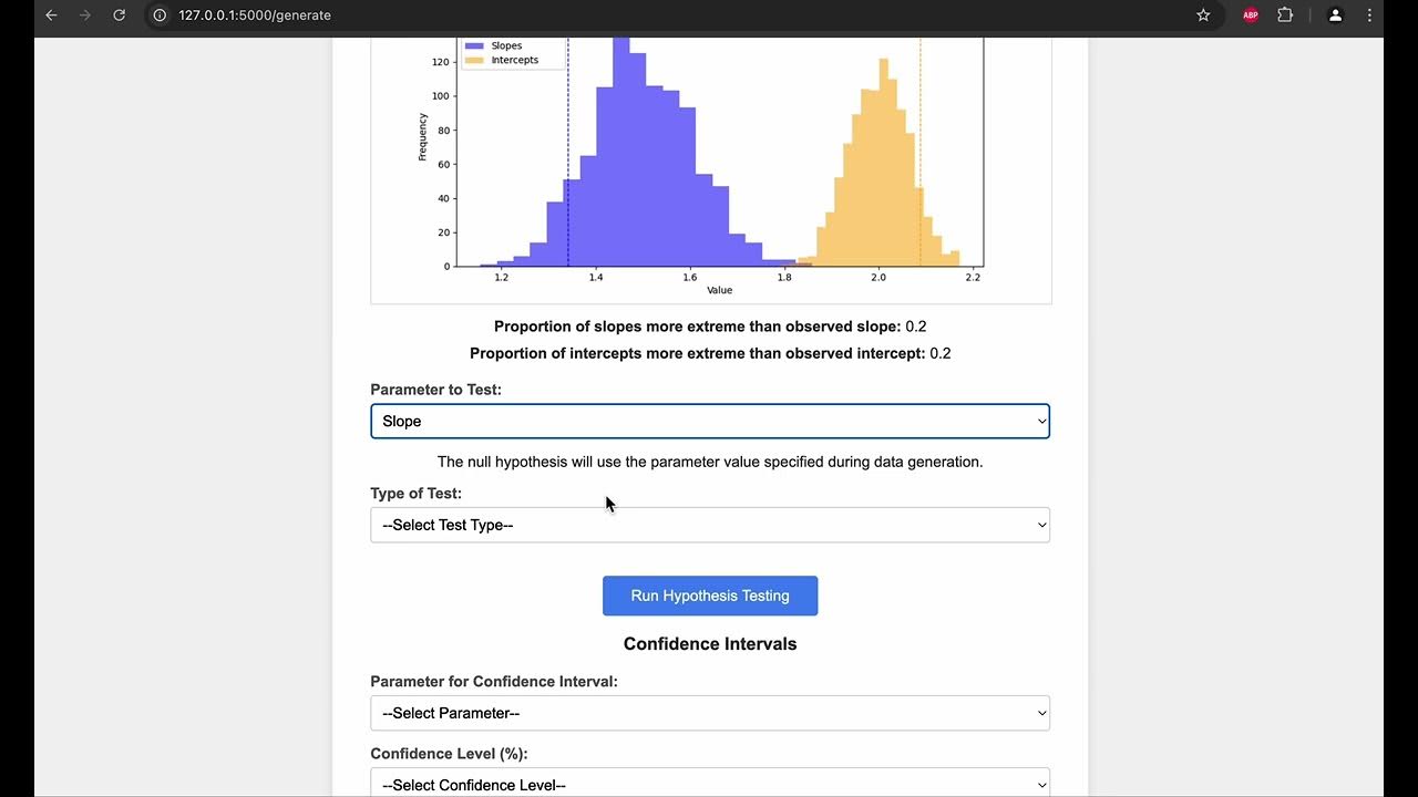 Linear Regression Simulations Demo Video - Wasay Rizwan - YouTube