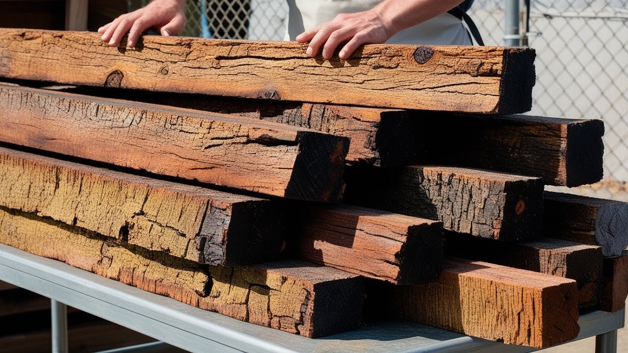 Building A Set Of Furniture By Utilizing Leftover Wood Efficiently, A ...