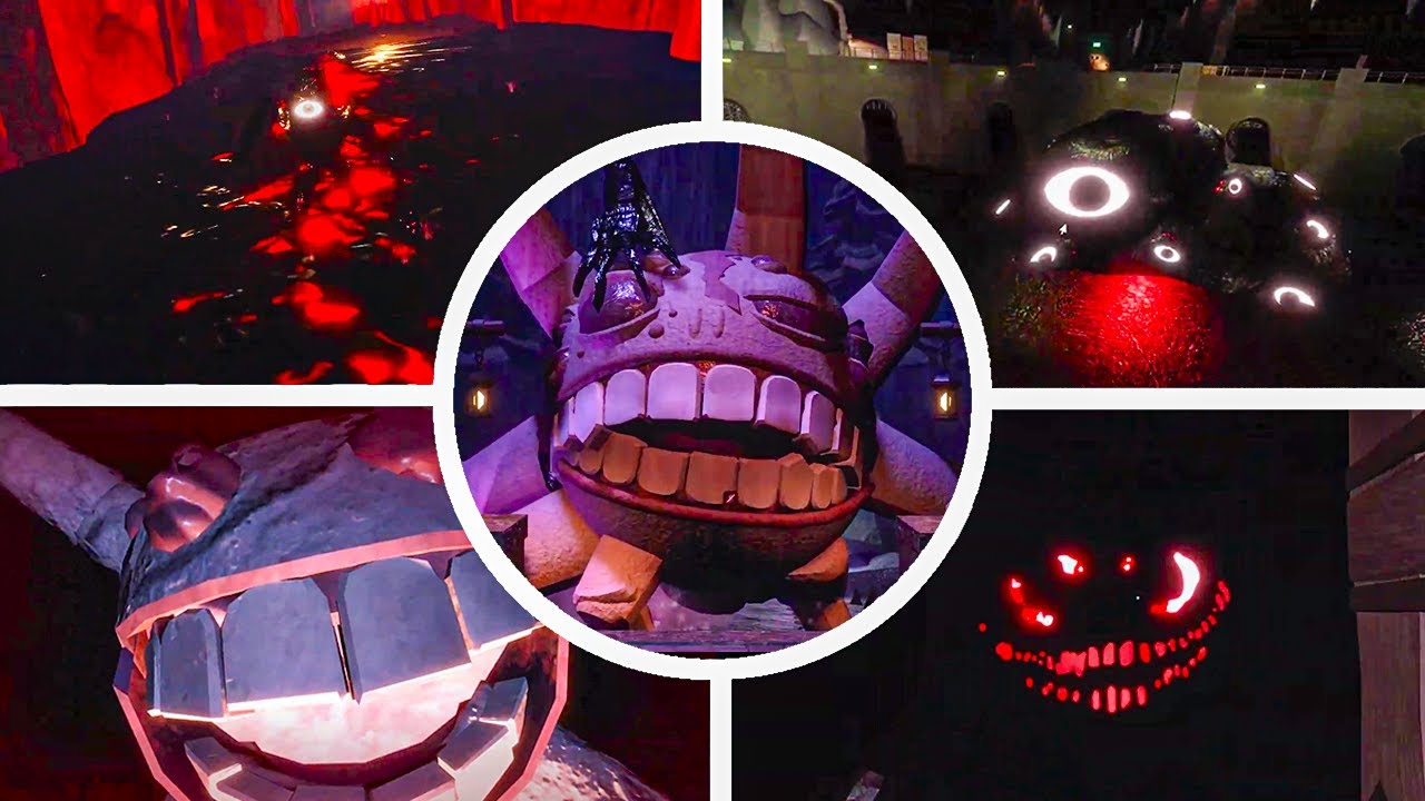 DOORS Floor 2: The Mines - ALL JUMPSCARES & DEATHS + FINAL BOSS ENDING ...