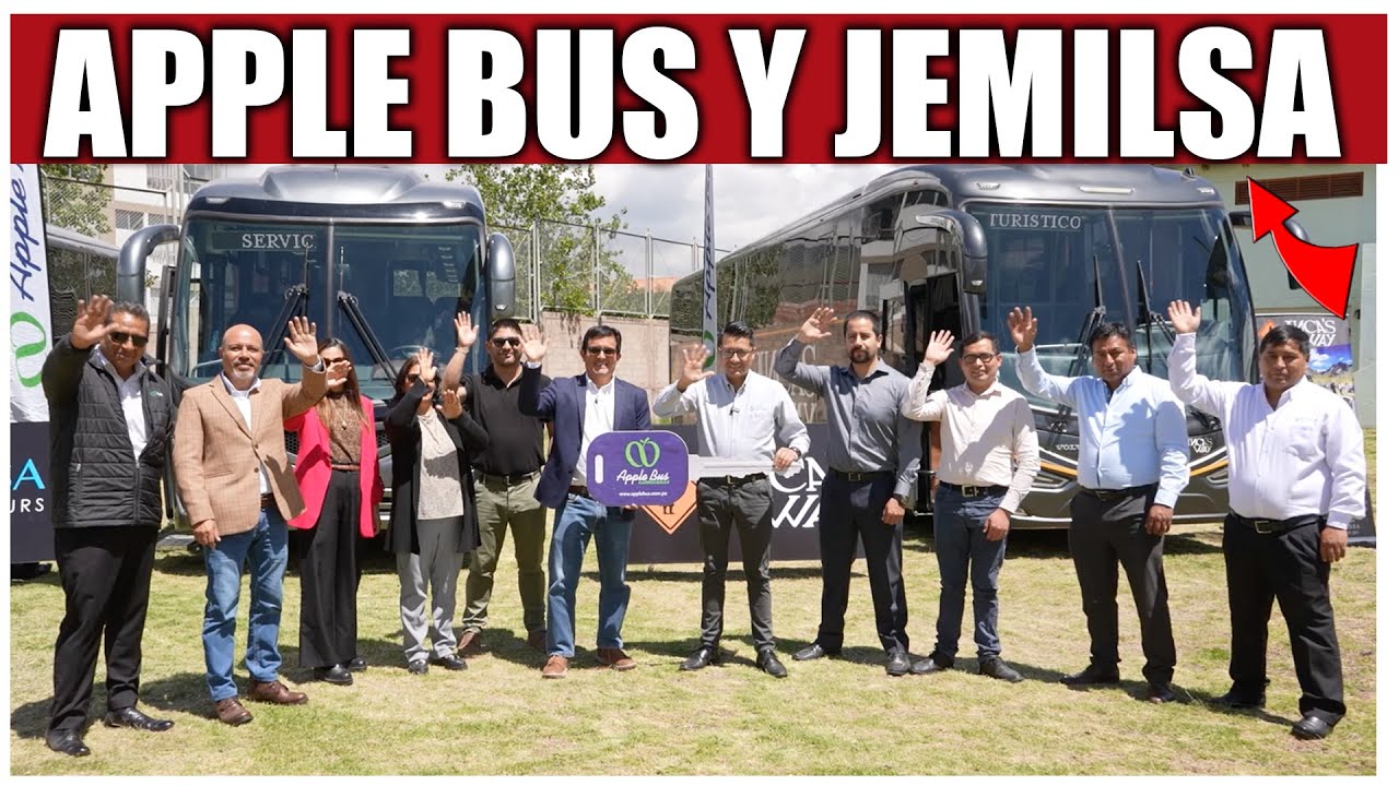 APPLE BUS entrega moderna flota de buses a 'Jemilsa Trans Tours ...