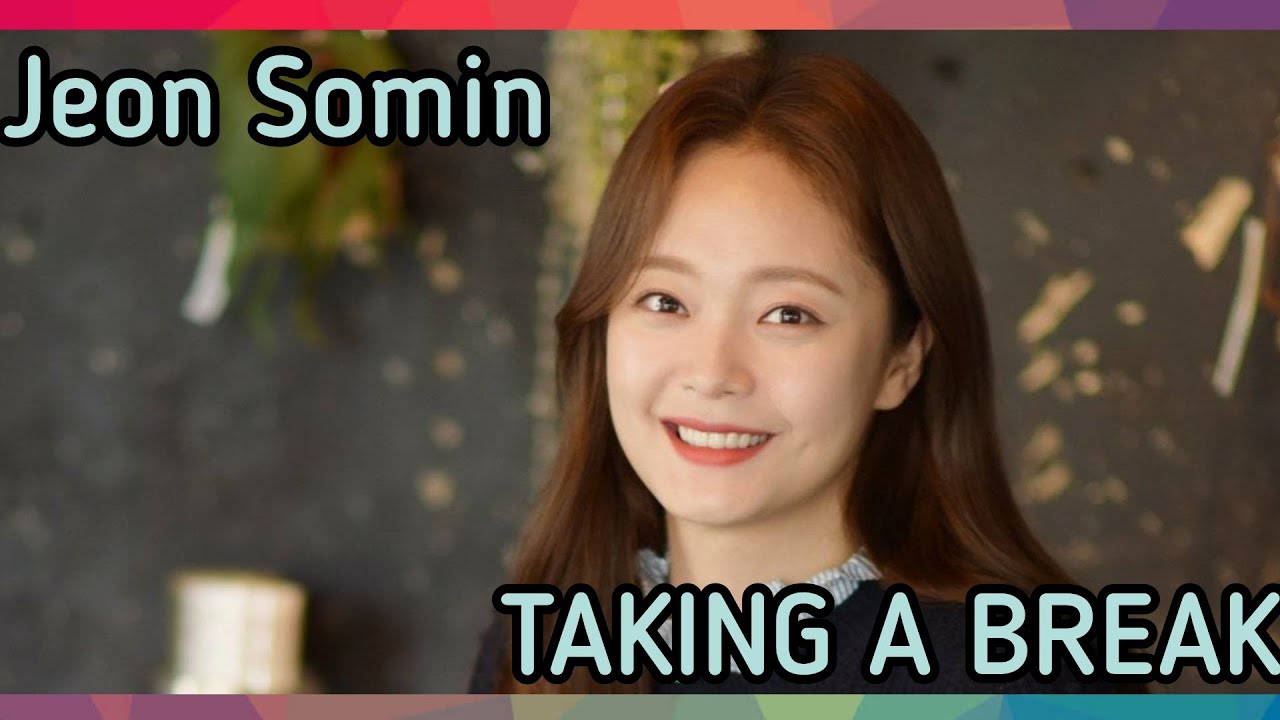 RUNNING MAN JEON SOMIN TAKING A BREAK - YouTube