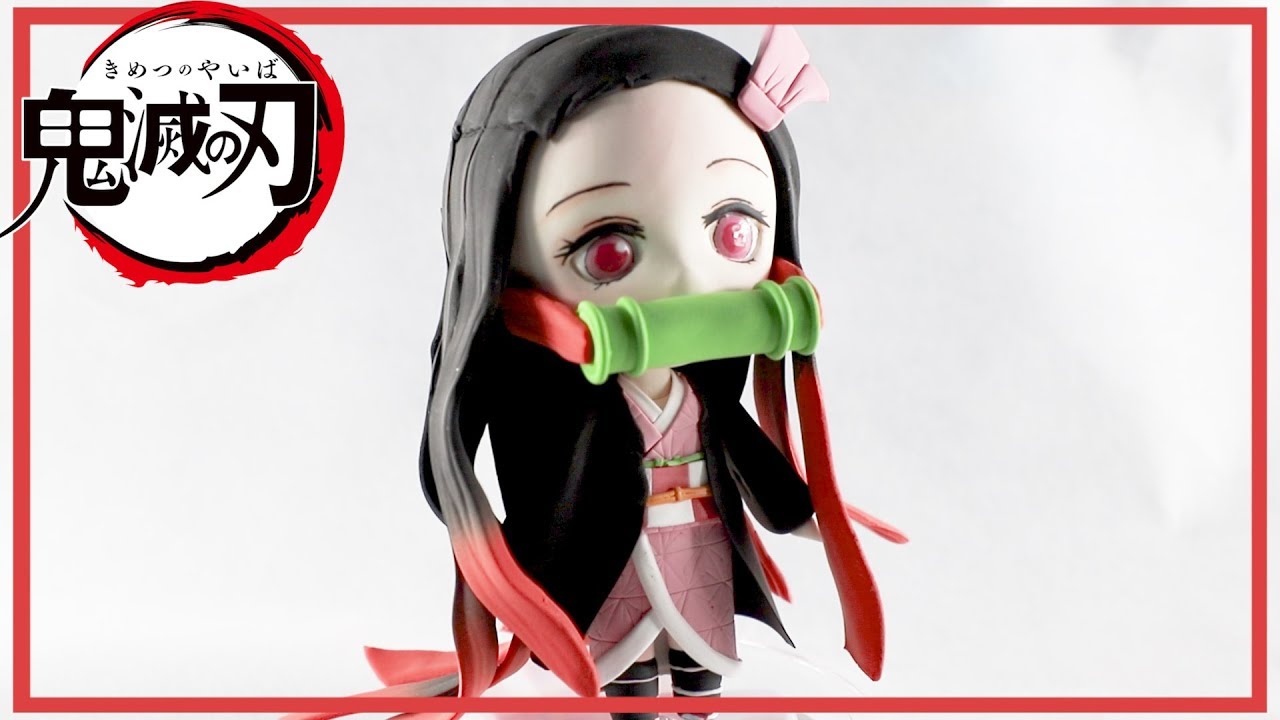 【Demon Slayer:Kimetsu no Yaiba】 Making Nezuko / Clay Art - YouTube