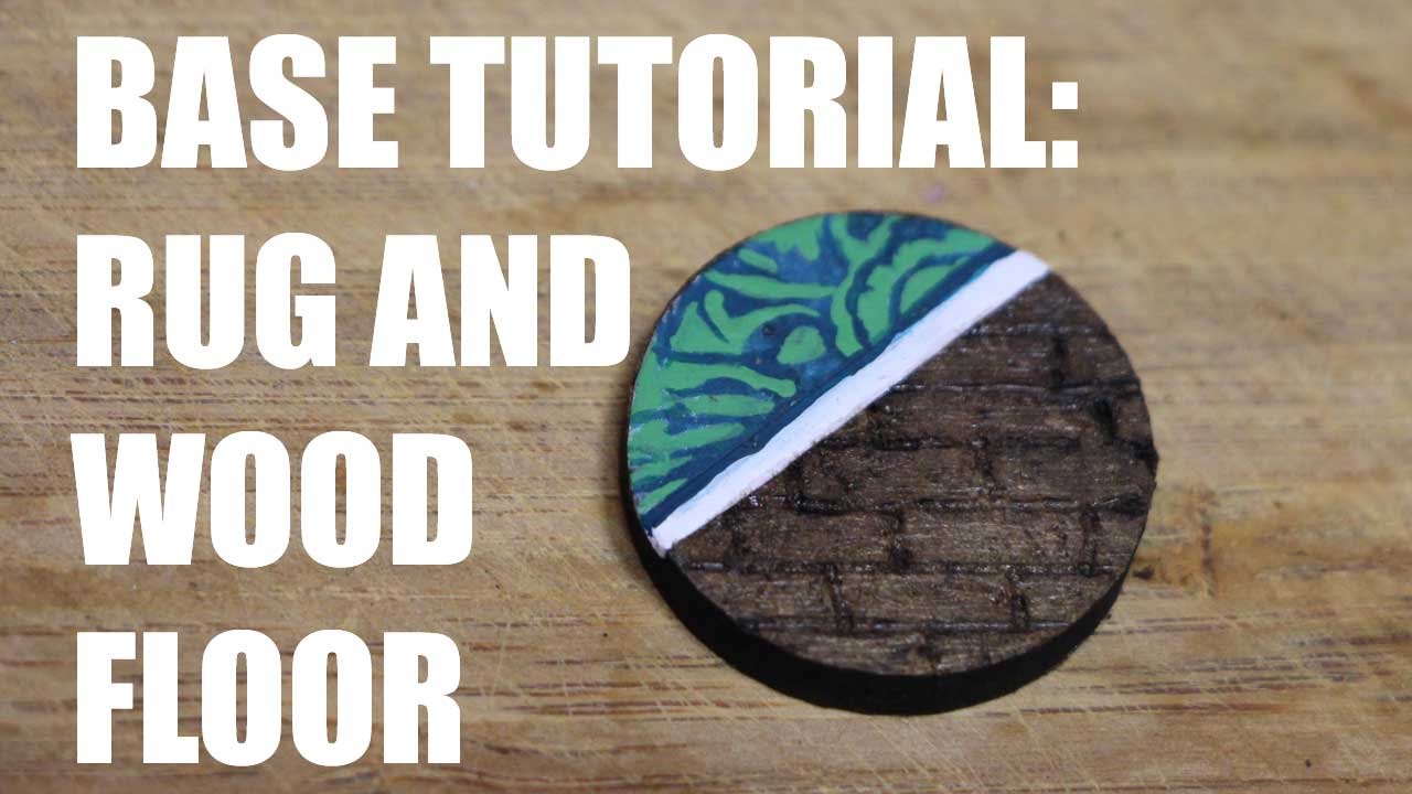 EASY BASE: Rug & Wood Base Tutorial - YouTube