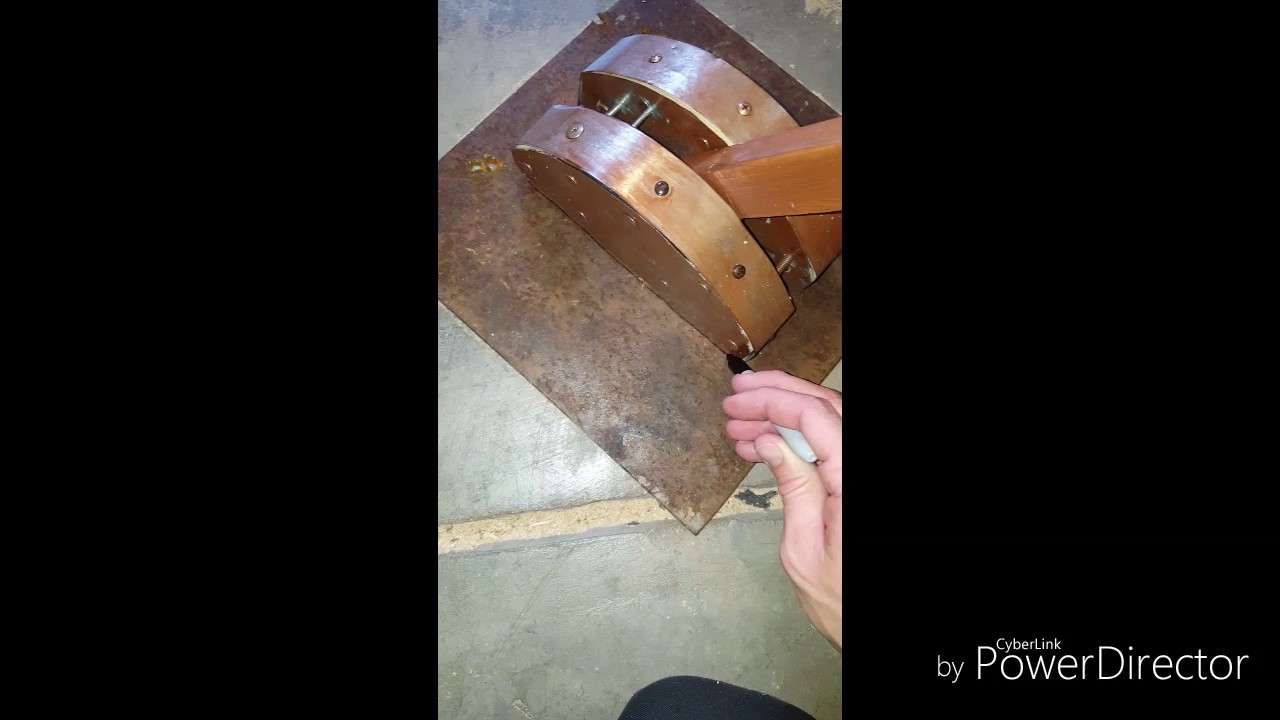 How to build a mechanical lever for a movie prop - YouTube