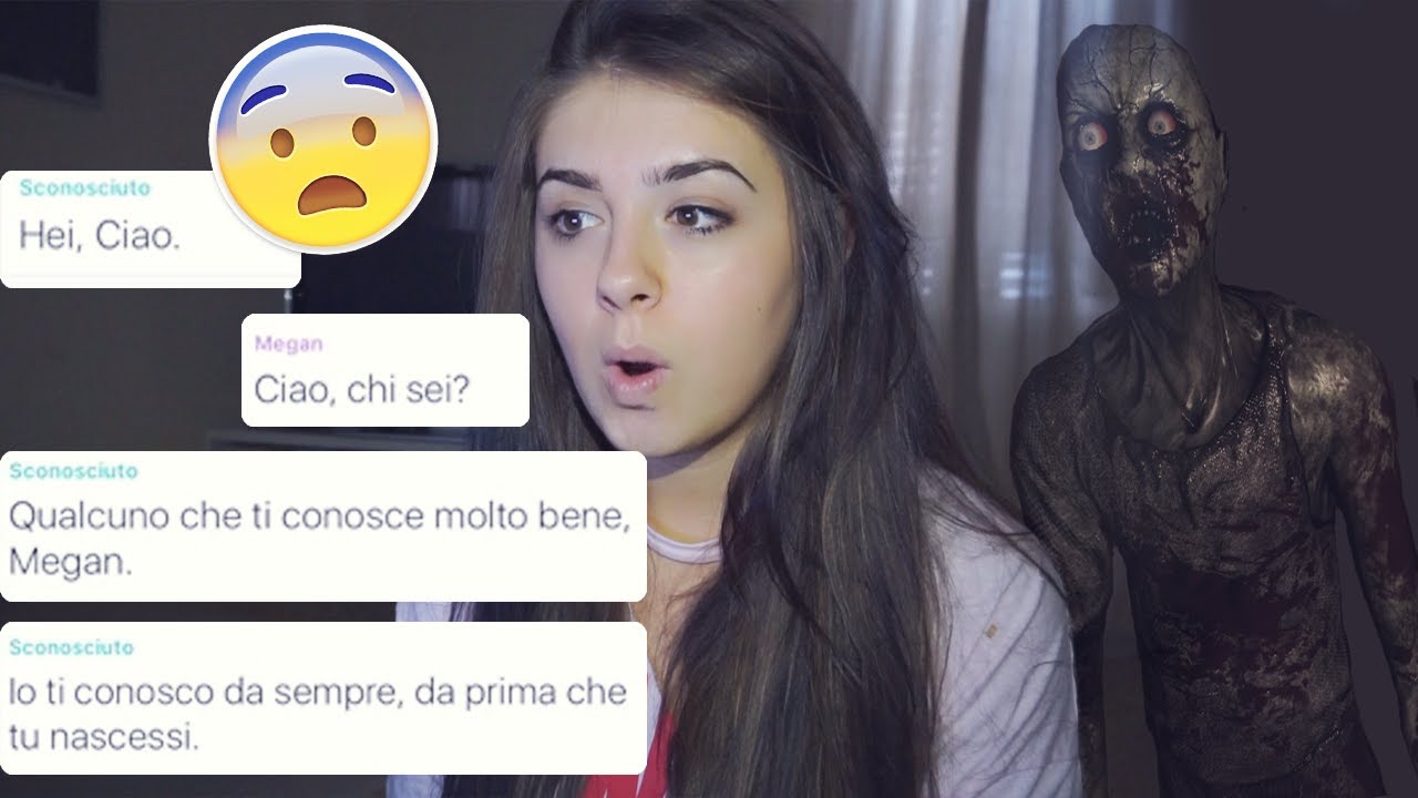 LEGGO LE VOSTRE CHAT HORROR | Messaggi da uno sconosciuto - YouTube