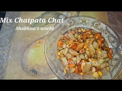 Mix Chatpata Chat 😋 - YouTube