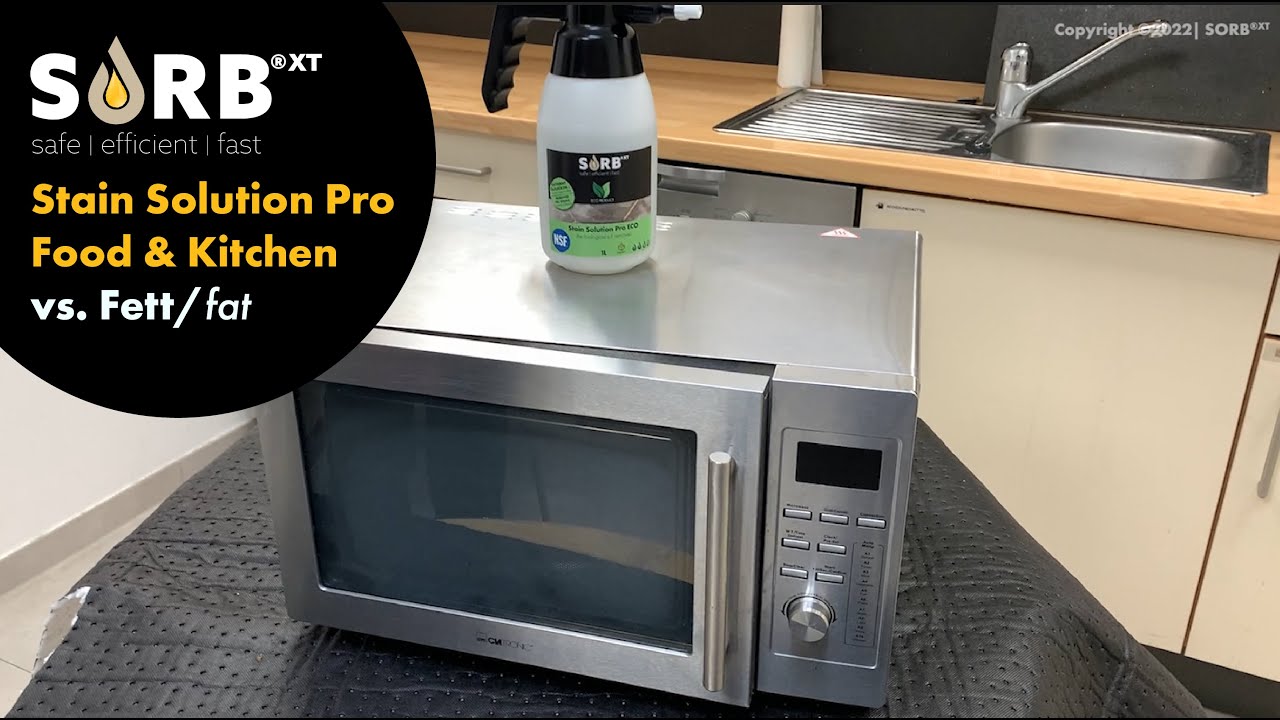 SORB®XT Stain Solution Pro Food & Kitchen - YouTube
