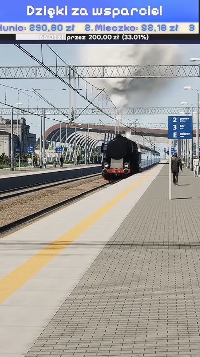 Kiedy po dwóch defektach lokomotyw Palacz Mieciu ze swoją maszyną ratuje stream #simrail #dlc ...