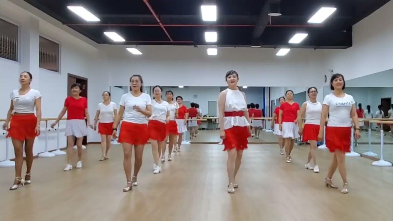 I'm So Excited Line Dance Demo - YouTube