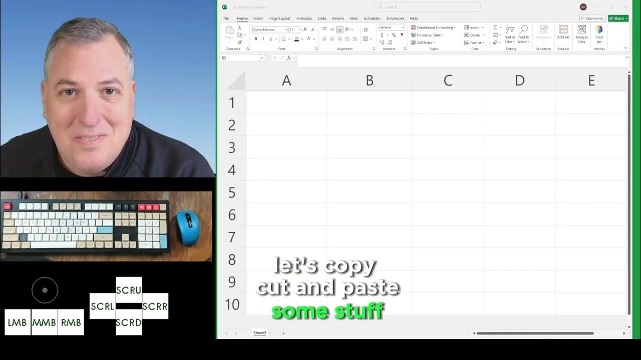 EXCEL BASICS! 2: Data Entry and Editing - YouTube