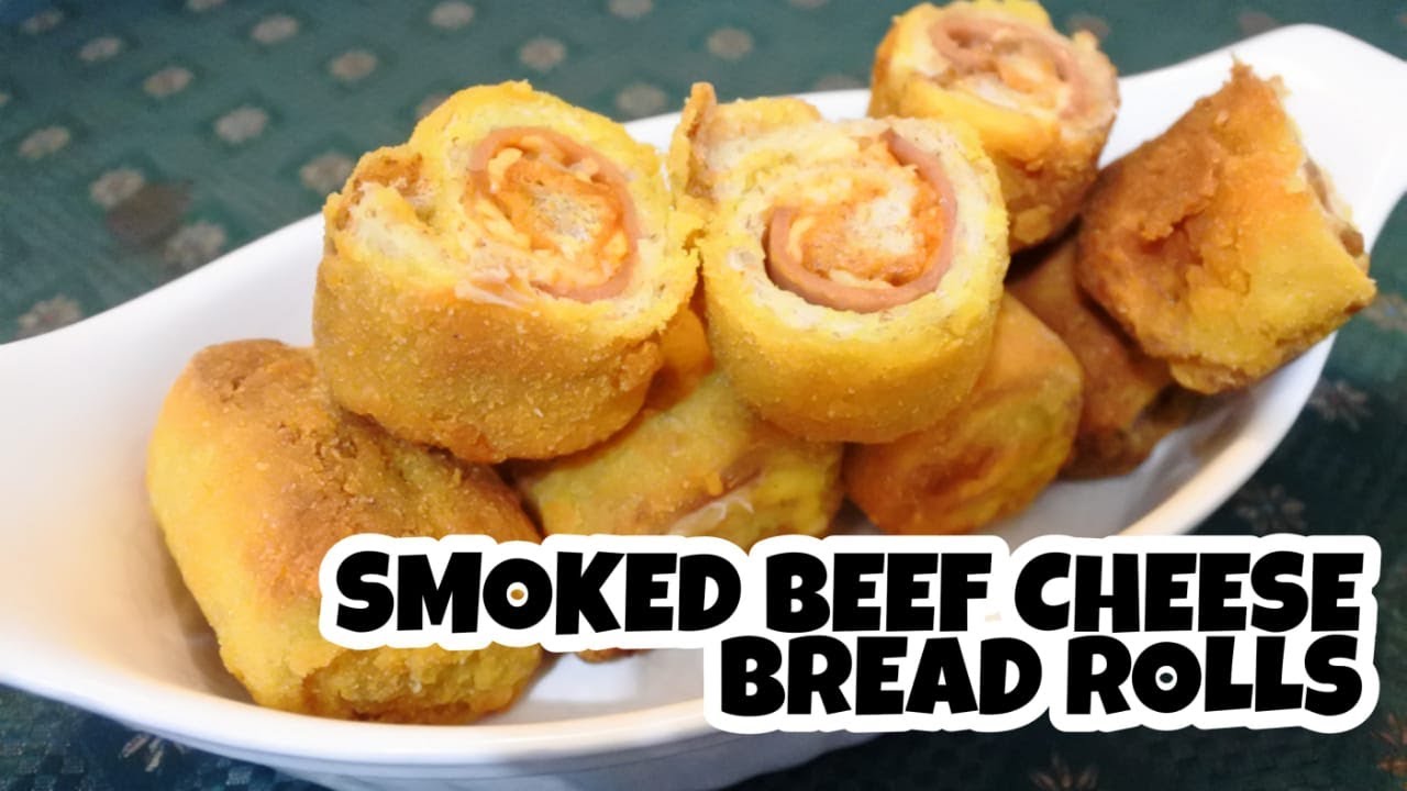SMOKED BEEF CHEESE BREAD ROLLS - YouTube